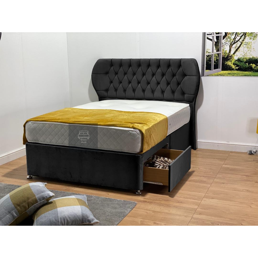 Divan Oxford Wingback | Divan Bed Frame – My Dream Bed